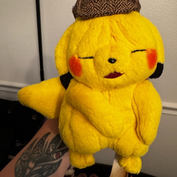 Pokemon | Toys | Authentic Yellow Detective Pikachu Plush Toy | Poshmark